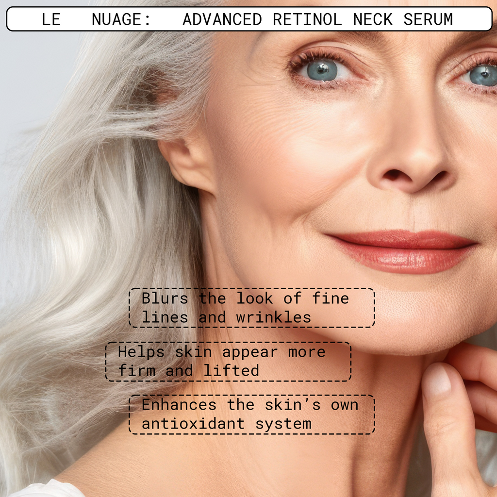 Advanced Retinol Neck Serum – LE NUAGE